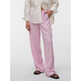 V&eacute;ro Moda Vero Moda Damen Schlupfhose &raquo;VMROSIE MW WIDE PANT NOOS&laquo; Viskosemischung, oversize L (40), L&auml;nge 32