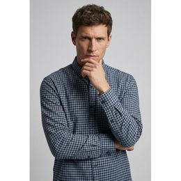 Camel Active Herren Camel Active Karohemd mit Button-Down-Kragen blau XL, N-Gr