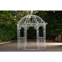 CLP Rosenpavillon aus Eisen Leila, Gartenpavillon im Jugendstil nostalgisch, Rankhilfe pulverbeschichtet f&uuml;r Kletterpflanzen und Rosen