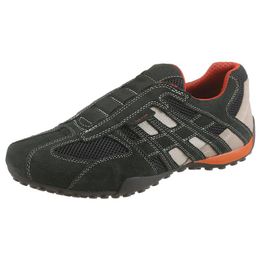 Geox Herren Slip-On Sneaker &raquo;U SNAKE&laquo; Freizeitschuh, Slipper mit Spezial Membran grau 47