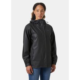 Helly Hansen Damen Regenjacke &raquo;W MOSS JACKET&laquo; mit Kapuze mit hochschlie&szlig;endem Kragen, winddicht, wasserdichtes PU-Gewebe M