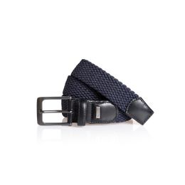 MONTI Herren MONTI Lederg&uuml;rtel &raquo;MONZA&laquo; strukturierte Optik, modern blau 90