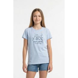 Icepeak M&auml;dchen T-Shirt &raquo;LEADVILLE JR&laquo; f&uuml;r Kinder und Jugendliche, aus Baumwolle blau 176