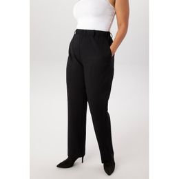 Aniston Plus Damen Aniston PLUS Jerseyhose in edler elastischer Qualit&auml;t 46, N-Gr