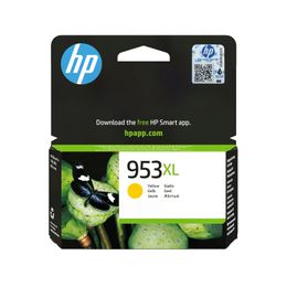 HP 953XL Gelb Original Tintenpatrone mit hoher Reichweite (F6U18AE, kompatibel mit HP OfficeJet Pro 8730 All-in-One-Drucker, HP OfficeJet Pro 8720 All-in-One-Drucker, HP OfficeJet Pro 8210 Drucker, HP OfficeJet Pro 7740 All-in-One-Gro&szlig;formatdrucker, HP Off