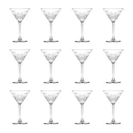 ich-zapfe Cocktailgl&auml;ser, Trinkgl&auml;ser - 12er-Set, Timeless, 230 ml - Robust & Elegant | Ideal f&uuml;r Partys & Events