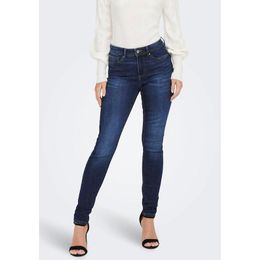 Only Damen Only Skinny-fit-Jeans &raquo;ONLWAUW MID SK DNM BJ581 NOOS&laquo; blau XL (42), L&auml;nge 30