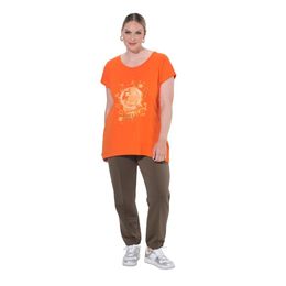 MIAMODA Shirt in orange | Gr.: 50
