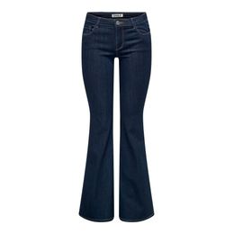 Only Schlaghosen-Jeans in Dark Blue Denim | Gr.: L/L32