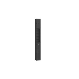 sobuy Badezimmer-Hochschrank mit 1 Schublade Schwarz 20x20x180cm Funktional