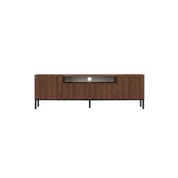 CALICOSY TV-M&ouml;bel OLIVER in Nussbaum - (W)160 x (H)50 x (L)35 cm | Gr.: onesize
