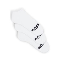 BOSS Damen BOSS Sneakersocken &raquo;3P AS Logo CC W&laquo; Packung, 3er, 3 Paar tlg. mit BOSS Logoschriftzug wei&szlig; 39-42