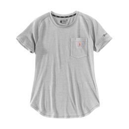 Carhartt Shirt "Midweight P 106650" in Grau | Gr.: XS