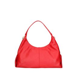 ROBERTA ROSSI Schultertasche in RED AND BEIGE-B | Gr.: onesize