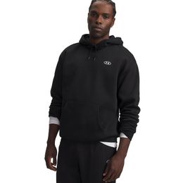 Under Armour Herren Kapuzensweatshirt &raquo;UA RIVAL FLC HOODIE&laquo;, Kapuzensweatshirt f&uuml;r sportlichen Look und Sportmode, mit Kapuze schwarz 3XL