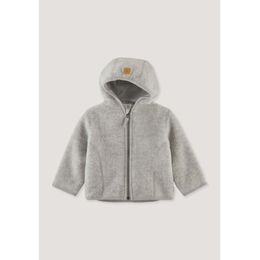 hessnatur Jacke in hellgrau | Gr.: 62/68