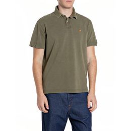Replay Herren Poloshirt aus Baumwollpiqu&eacute;, Regular Fit 3XL