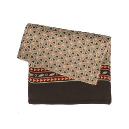 BREITER Seidenschal in schwarz | Gr.: onesize