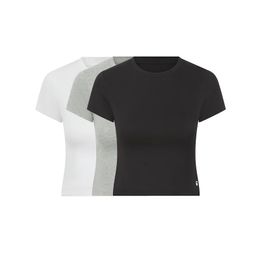 G-Star Raw G-Star Damen G-STAR T-Shirt &raquo;SERPENTINE, 3 PACK BABY TEES&laquo; Packung, 3 Stk. mit Rundhals, figurbetont schwarz L