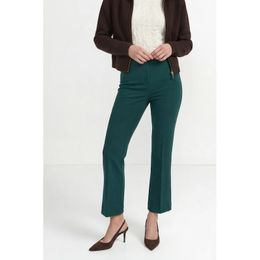 Richroyal Damen RICHROYAL Bootcuthose Regular fit mit B&uuml;gelfalte gr&uuml;n XL, N-Gr