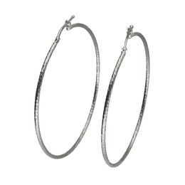 Firetti Damen Paar Creolen &raquo;Schmuck Geschenk Silber 925 Ohrschmuck diamantiert&laquo; silber 50, Silber 925 (Sterlingsilber)