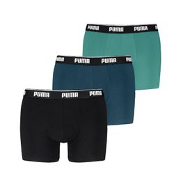 Puma Herren Puma Boxershorts &raquo;Puma MEN EVERYDAY BASIC BOXERS 3P&laquo; Komfortabler elastischer Logobund XL