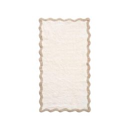 Beliani Badematte NANGAL in Beige/Braun - (W) 80 x (L) 150 cm | Gr.: onesize