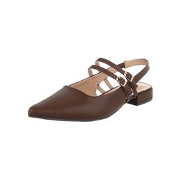 Ital-Design Pump in Braun | Gr.: 36
