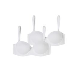 Schiesser Damen B&uuml;gel-BH Bandeau mit Schale - Unique Micro 2er Pack