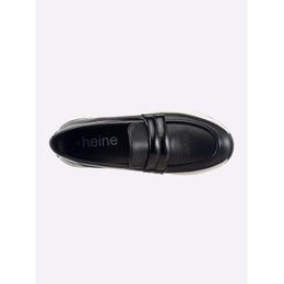 Heine Slipper in schwarz | Gr.: 40