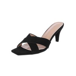 Ital-Design High-Heel Sandalette in Schwarz | Gr.: 38