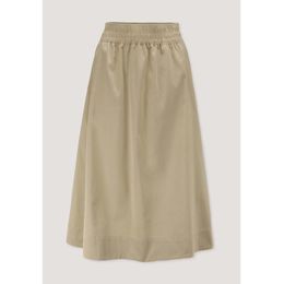 hessnatur Rock Midi aus reiner Bio-Baumwolle in goldsand | Gr.: 40