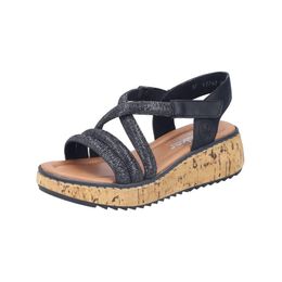 Rieker Sandale in schwarz | Gr.: 42