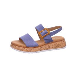 Gabor Comfort Sandale in Blau | Gr.: 40