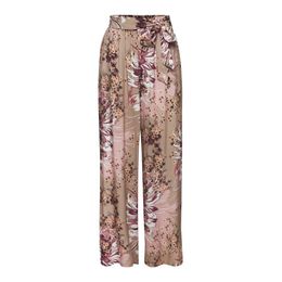 Lascana Palazzohose in taupe-beere bedruckt | Gr.: 34