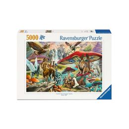 Ravensburger Puzzle 5.000 Teile Pilze & Mythen in bunt | Gr.: onesize