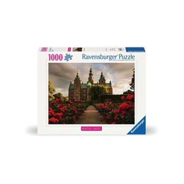 Ravensburger Puzzle 1.000 Teile Schloss Rosenborg, D&auml;nemark in bunt | Gr.: onesize