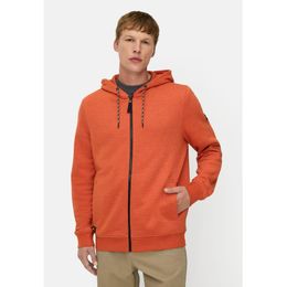 Camel Active Kapuzenjacke mit verstellbarem Kordelzug in Orange | Gr.: XXL