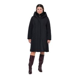 Ulla Popken Mantel in schwarz | Gr.: 58-60