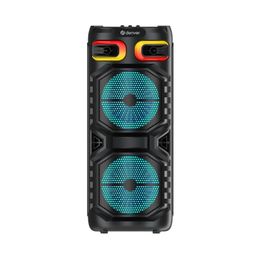 Denver BPS-355 Kompakte Partybox mit Akku, Bluetooth, Fernbedienung