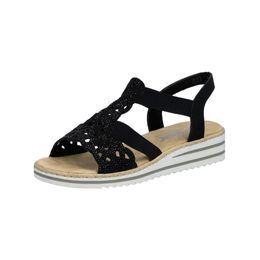 Rieker Sandale in schwarz | Gr.: 37
