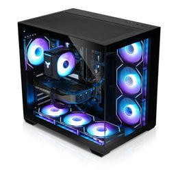 Weinhaus Markus Kiebel Gaming PC Panorama V AMD Ryzen 7 5700X, 32GB DDR4, NVIDIA RTX 5060 Ti 8 GB, 1TB SSD, WLAN, Windows 11