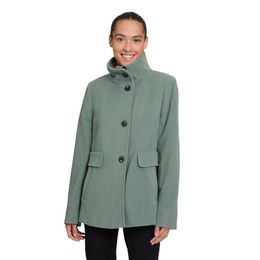 Gil Bret Damen Wolljacke ohne Kapuze mit Taschen blau 40