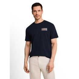 Tom Tailor Herren Tom Tailor Kurzarmshirt Sommershirt mit Print und Stickerei XL