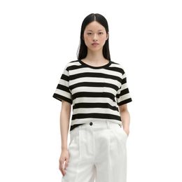 Marc O'Polo Marc O'polo Damen Marc O'Polo T-Shirt gestreift, loose aus weichem Single Jersey L