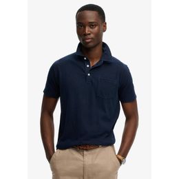 Superdry Herren Poloshirt &raquo;CLASSIC COTTON LINEN POLO&laquo; aus tollem Baumwoll-Leinen-Mischgewebe S