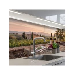 OnlyWow K&uuml;chenr&uuml;ckwand Weinber | Gr.: 80 x 60 cm