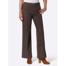 WITT WEIDEN Jeans in brown-denim | Gr.: 38