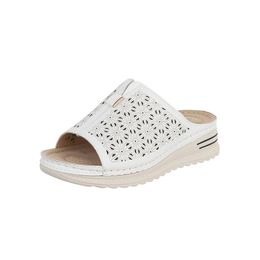 Ital-Design Sandale & Sandalette in Wei&szlig; | Gr.: 38