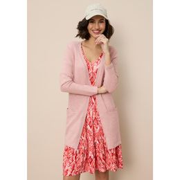 Tamaris Damen Strickjacke &raquo;mit Taschen, aus weicher Viskosemischung&laquo; perfekt f&uuml;r laue Sommerabende rosa 32/34